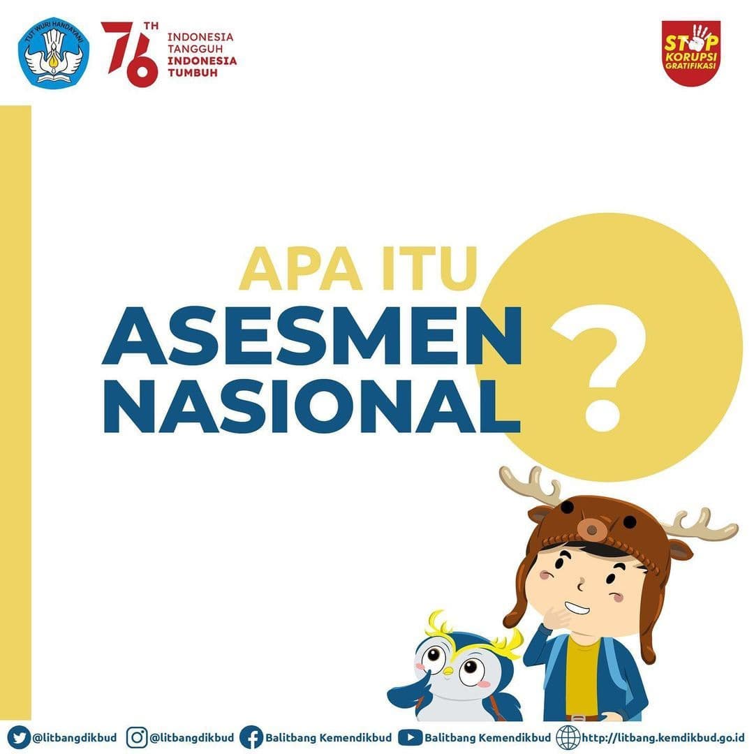 Perdana! Pelaksanaan ANBK 2021